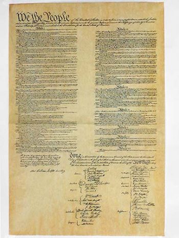 Four Documents of Freedom, souvenir replica pack - Historic Print & Map Co.