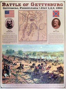 Gettysburg Poster - Historic Print & Map Co.